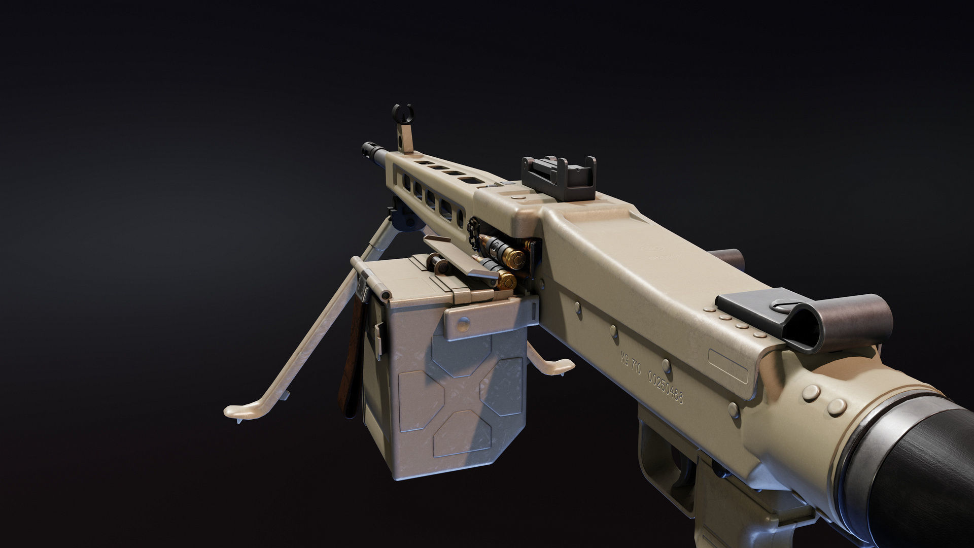 3D model Sig MG710 VR / AR / low-poly | CGTrader