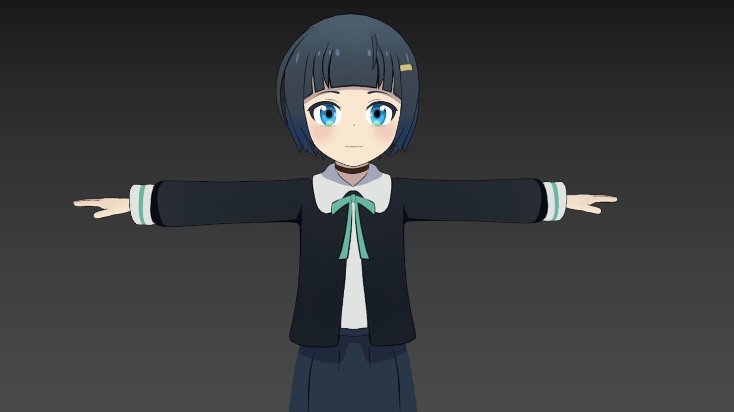 Akira Shinonome VRChat 3D model | CGTrader