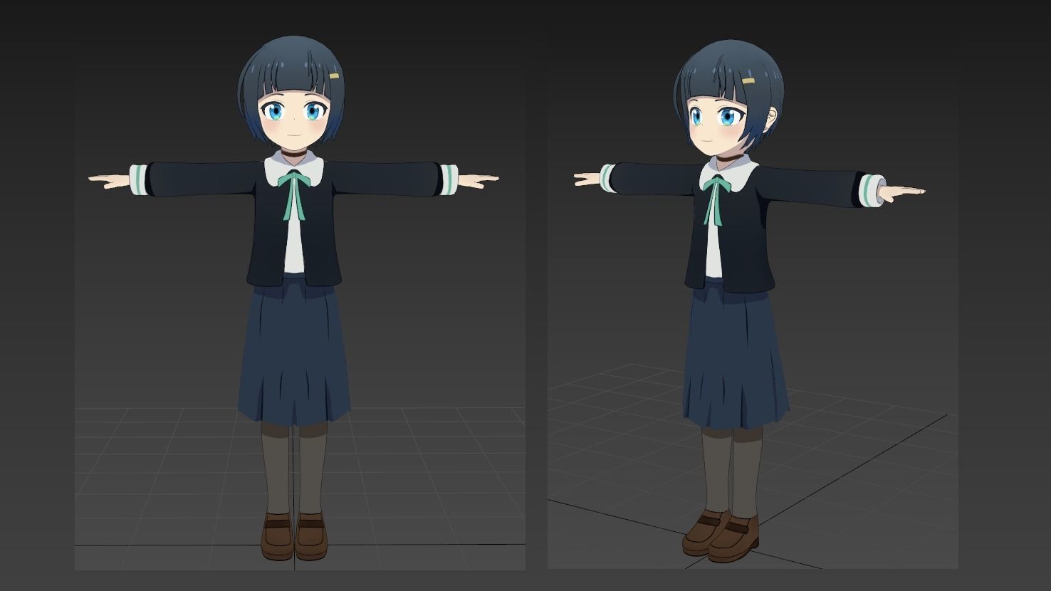 Akira Shinonome VRChat 3D model | CGTrader
