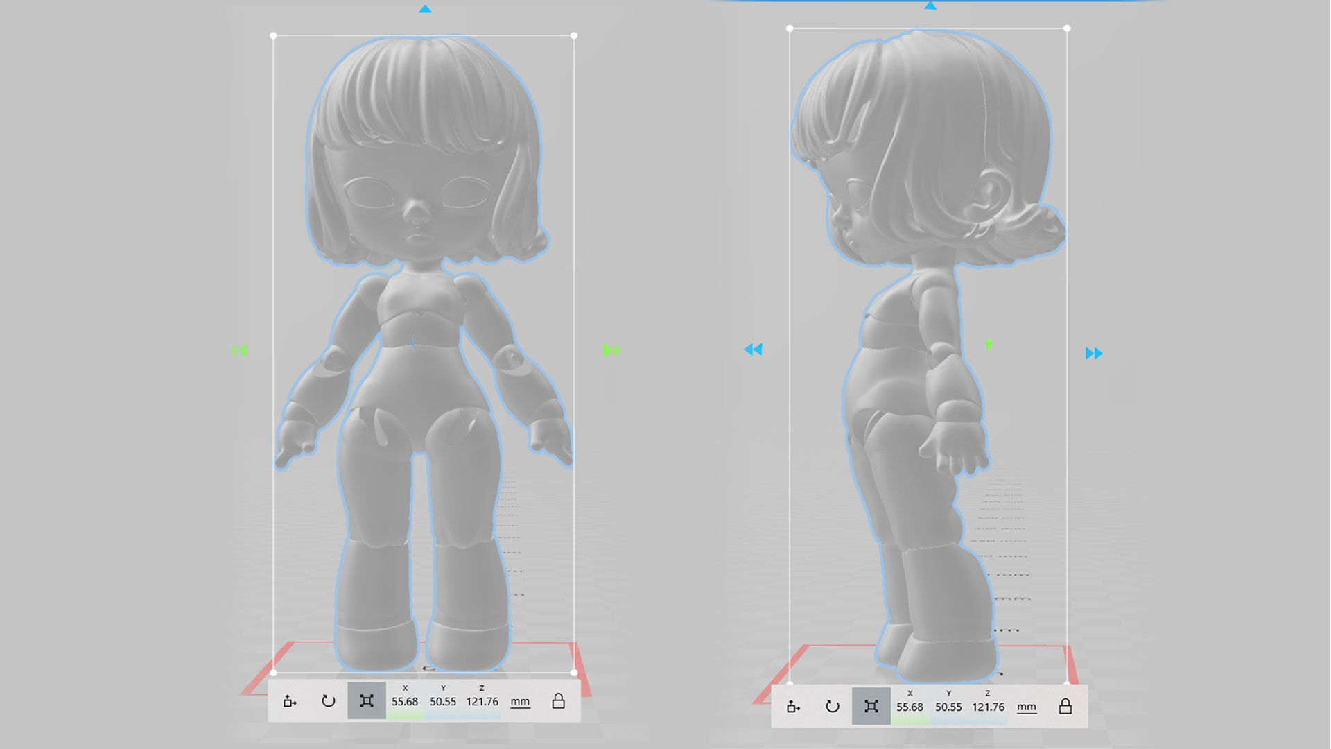 BJD Doll Girl Beta Ball Joint Doll 3D Printed Model 3D model 3D ...