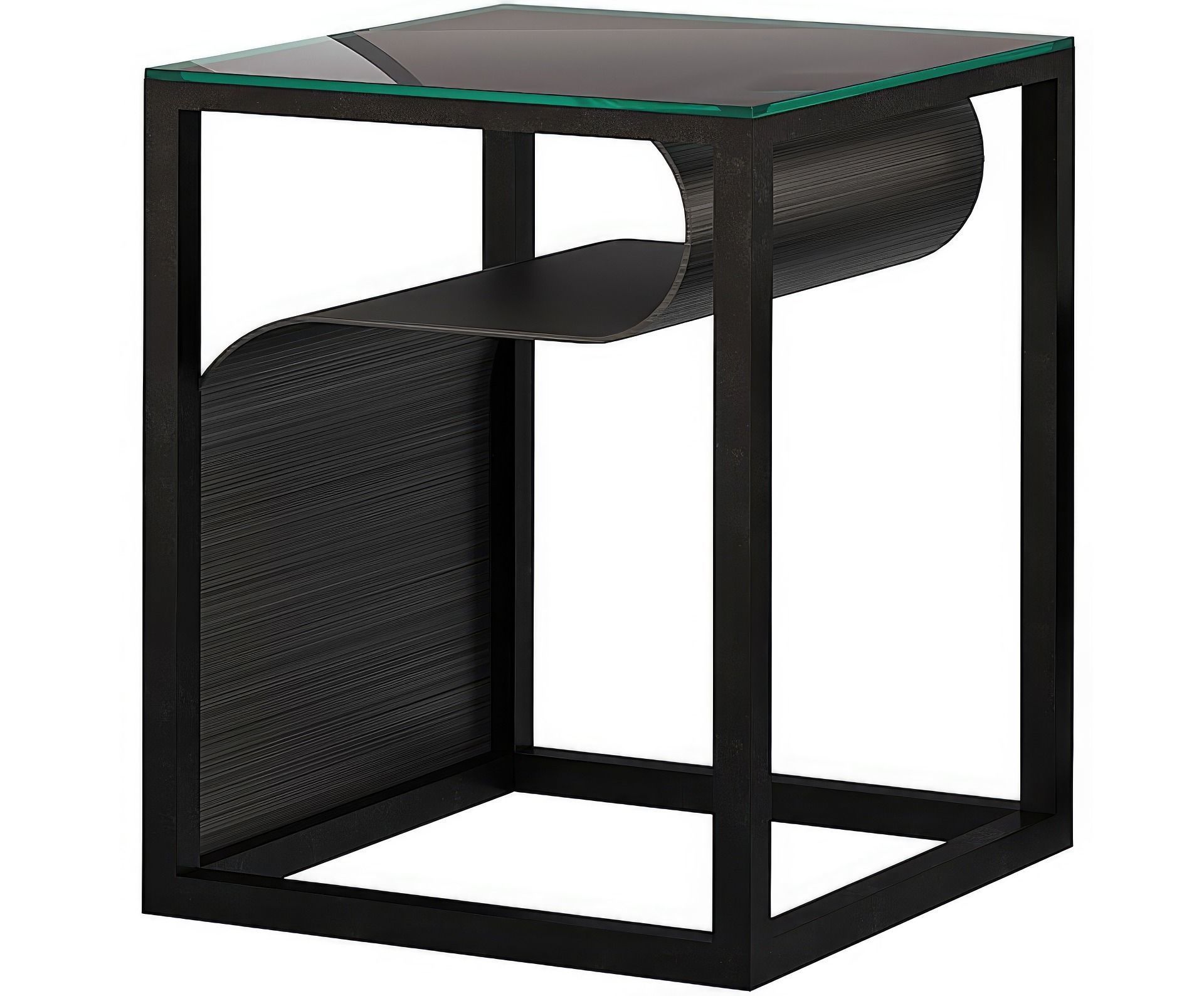 Black Metal Coffee Table Set 3D model | CGTrader