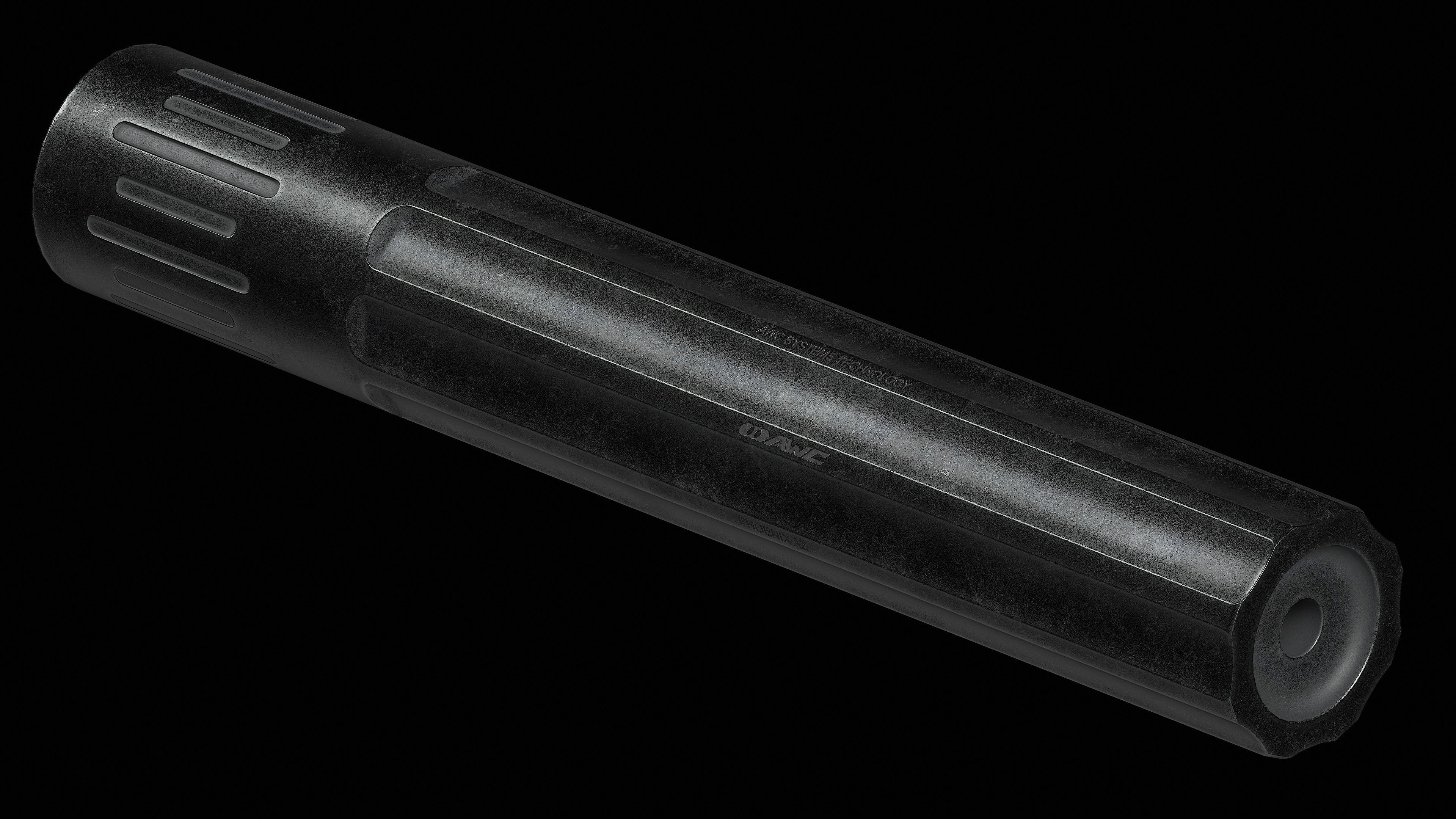 3D model AWC Thor Thunder Trap Suppressor VR / AR / low-poly | CGTrader