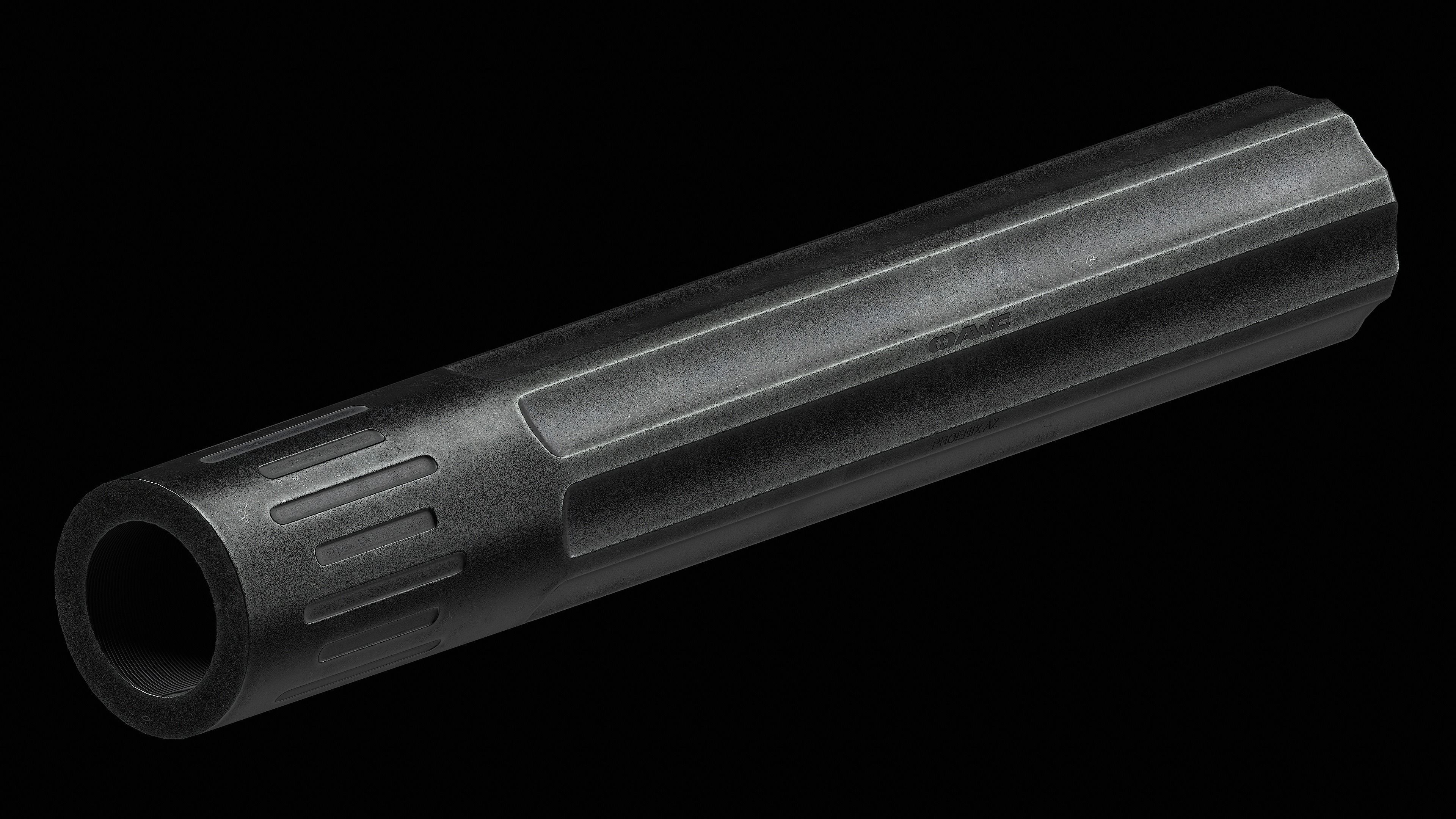3D model AWC Thor Thunder Trap Suppressor VR / AR / low-poly | CGTrader