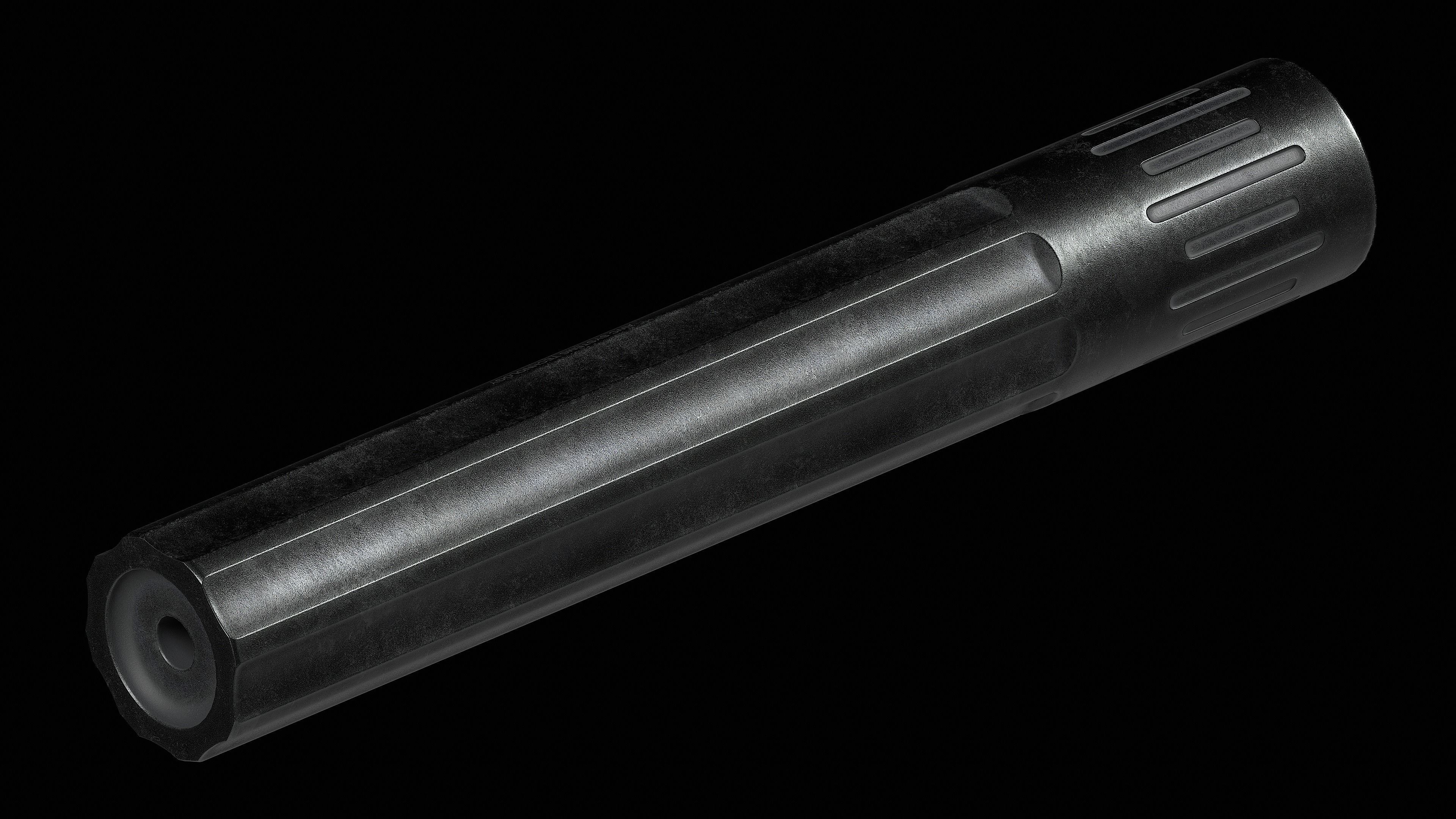 3D model AWC Thor Thunder Trap Suppressor VR / AR / low-poly | CGTrader
