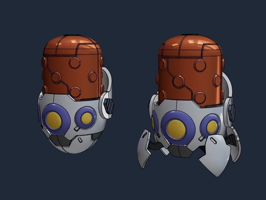 Killjoy Swarm Grenade - VALORANT 3D model 3D printable | CGTrader