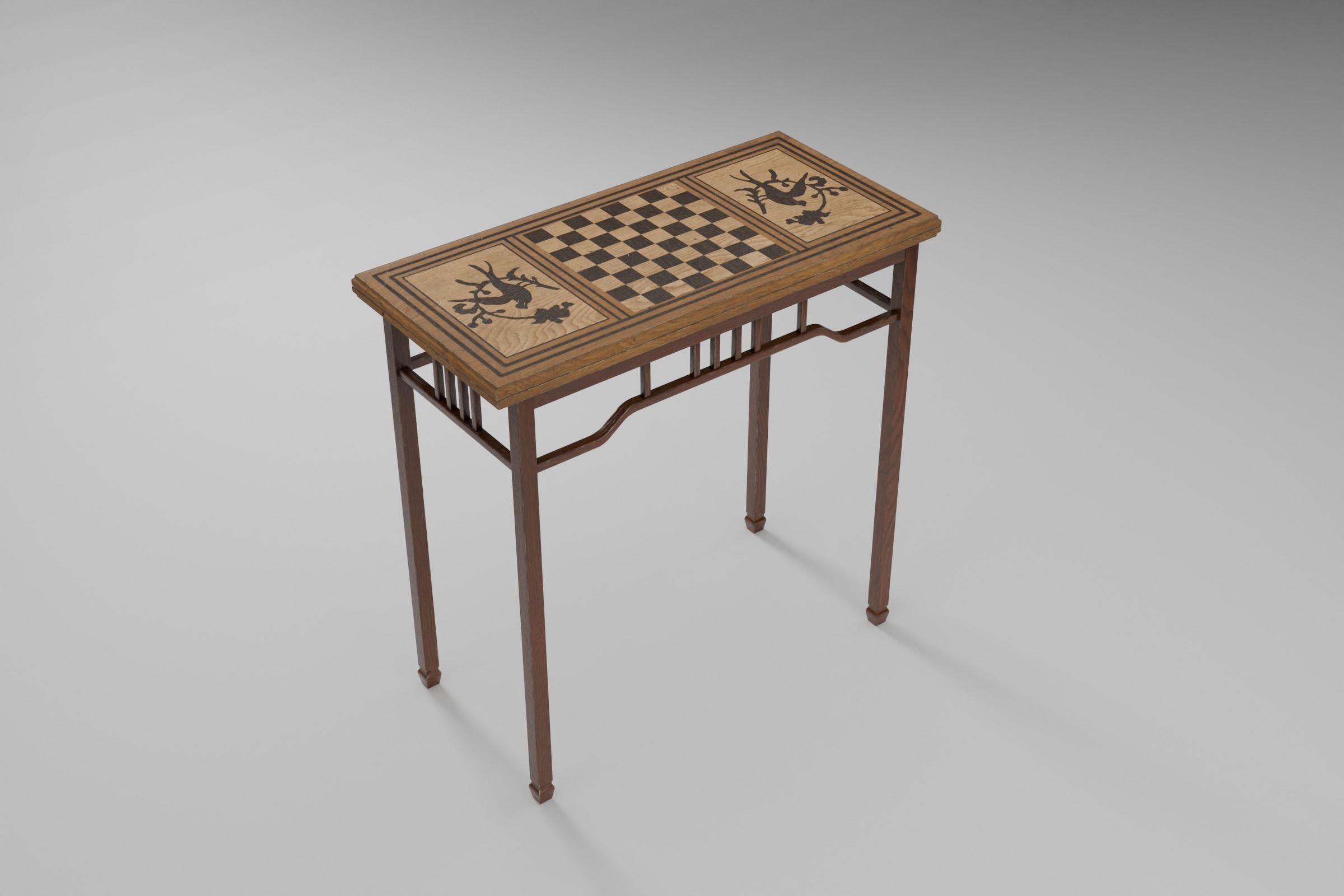 3D model Backgammon VR / AR / low-poly | CGTrader