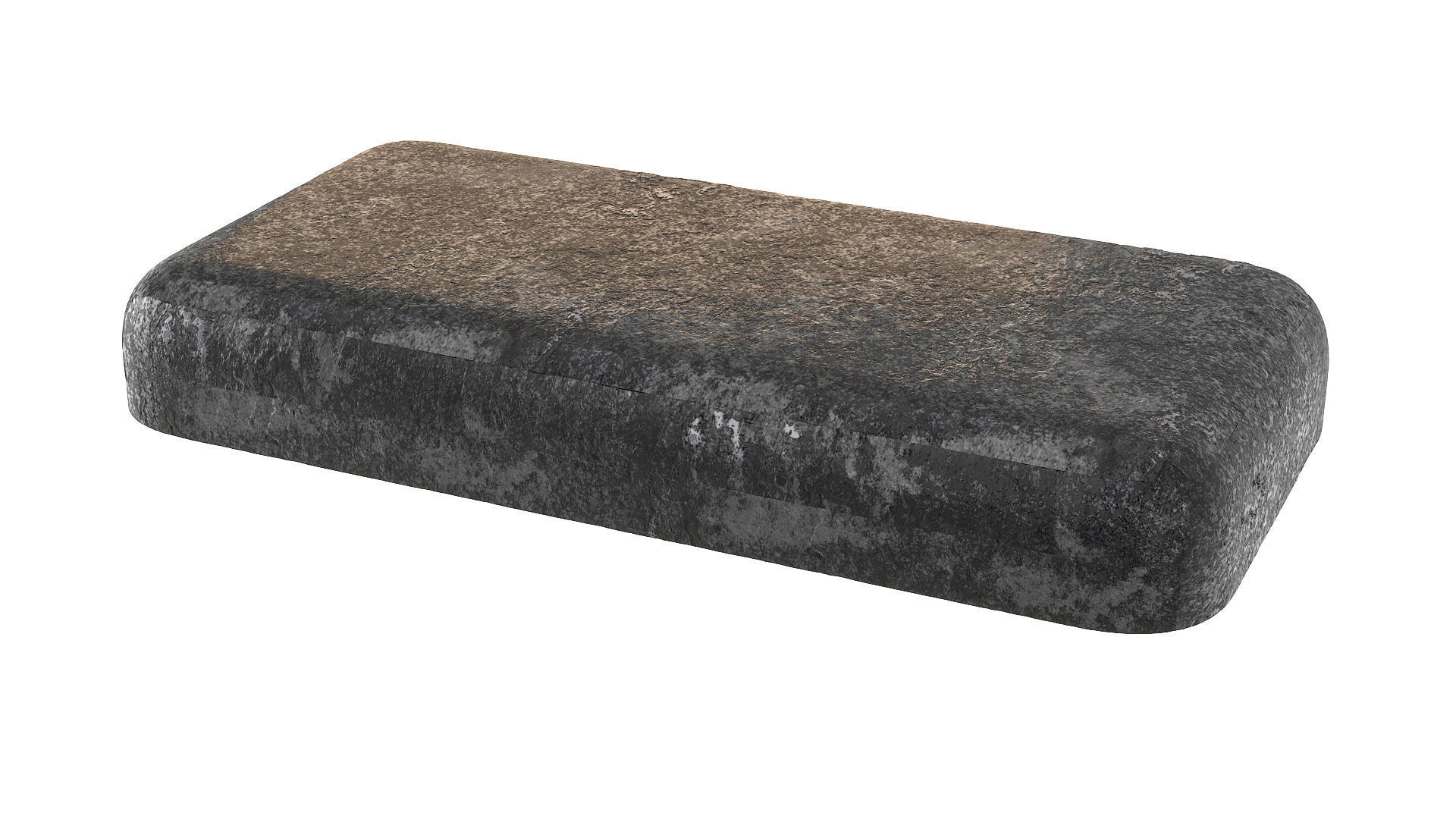 FLOAT COFFEE TABLE BLACK LAVA STONE 3D model | CGTrader