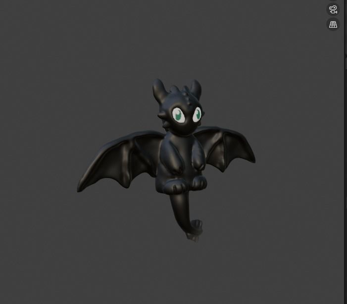 toothless 3d print 3D model 3D printable | CGTrader
