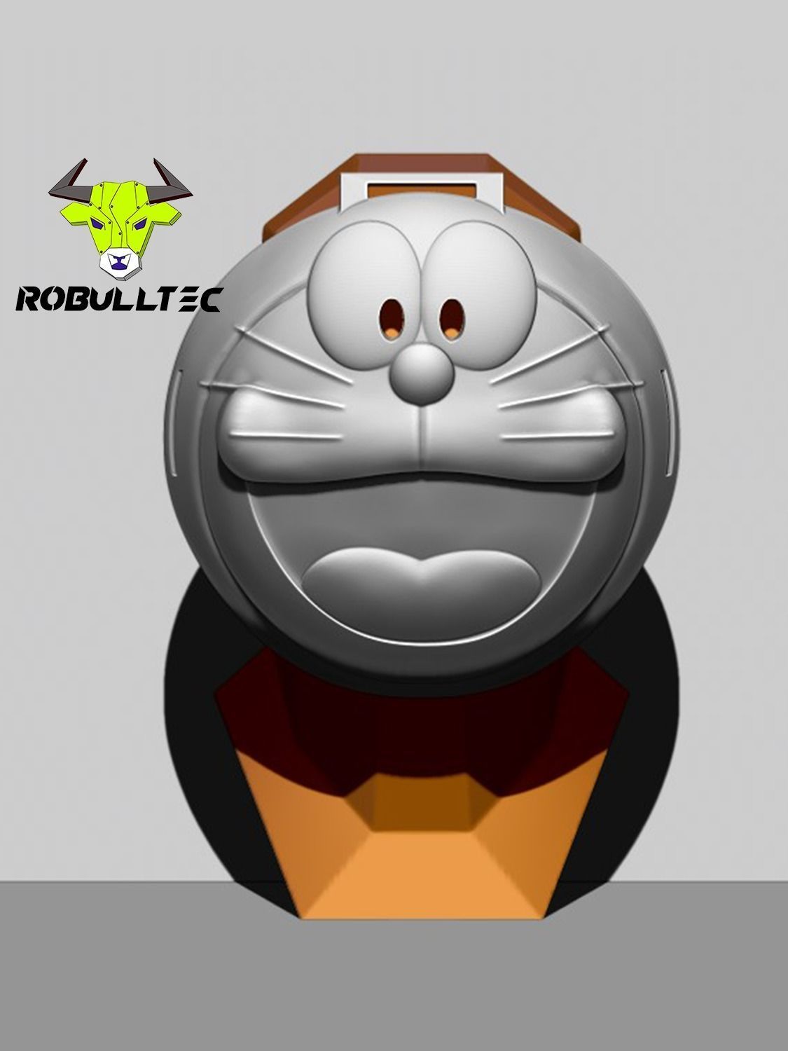 DORAEMON MASK 3D model 3D printable | CGTrader