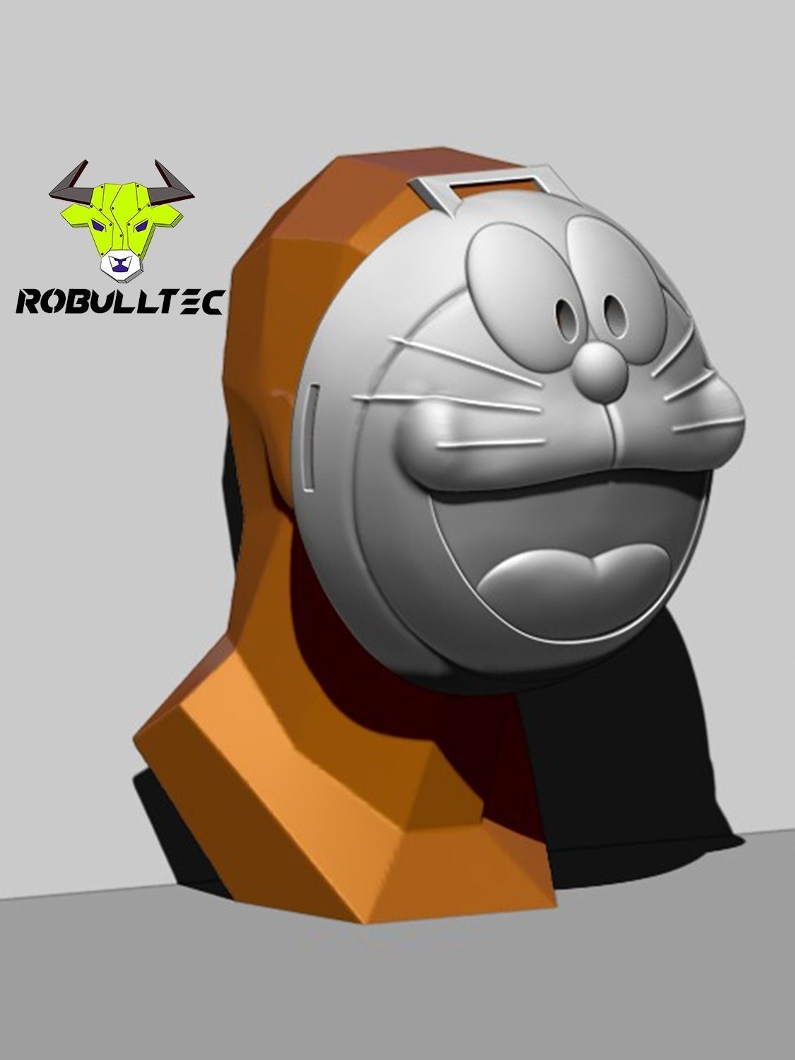 DORAEMON MASK 3D model 3D printable | CGTrader