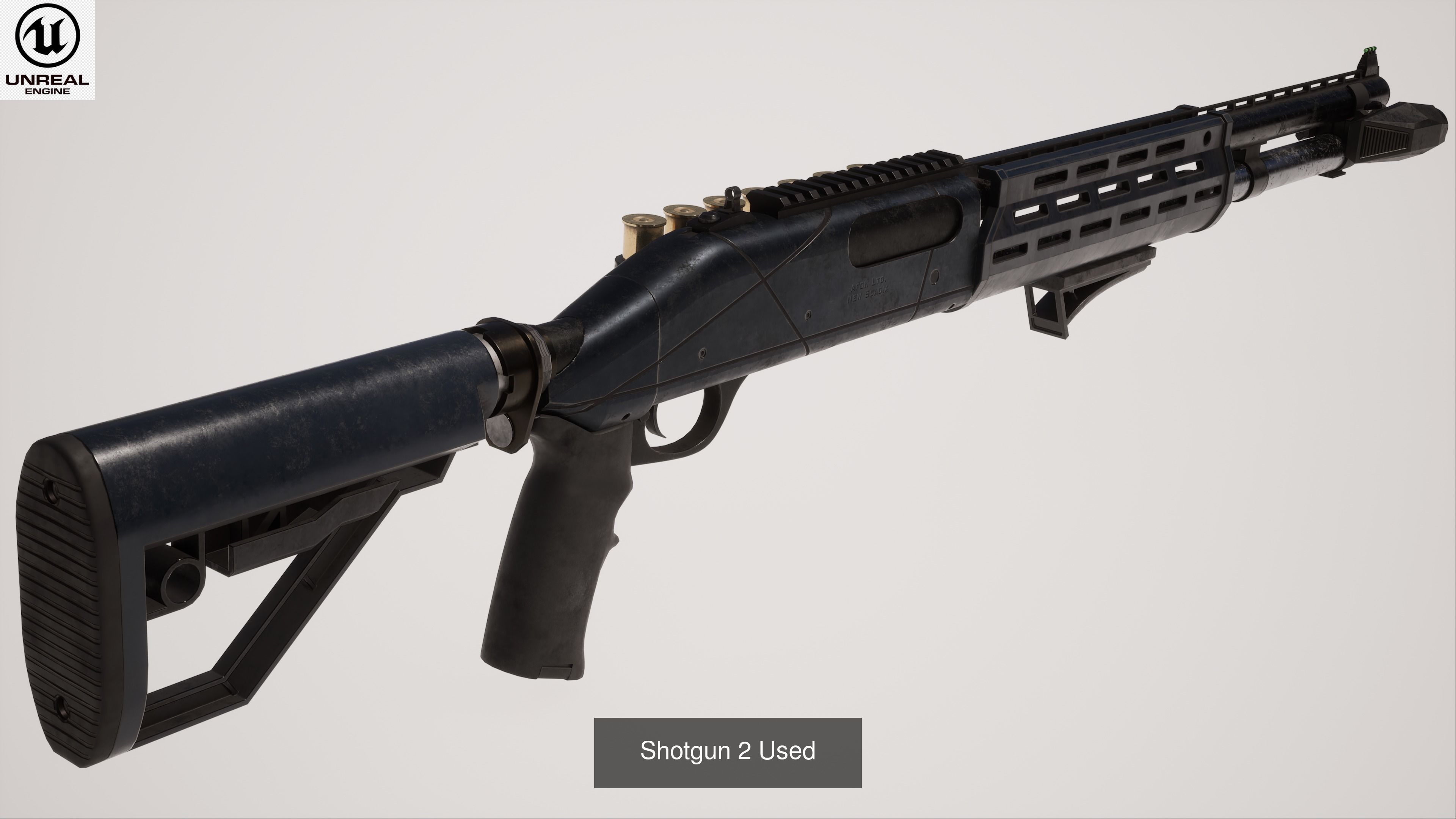 Shotgun Collection VR / AR / low-poly | CGTrader