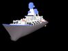 Moskva Cruiser Russian warship 3D model | CGTrader