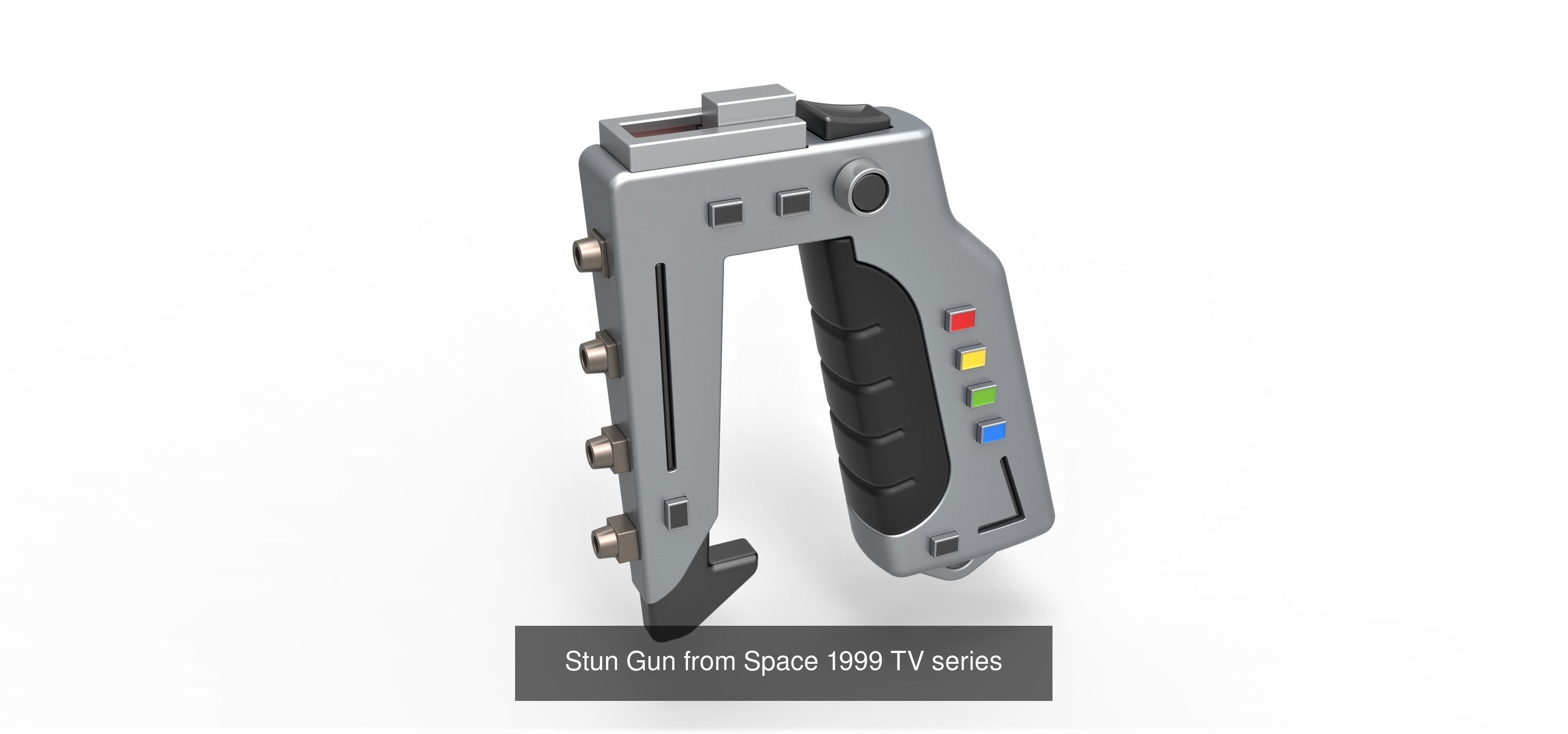 Commlock and Stun Gun from Space 1999 TV series 3D Model Collection 3D ...