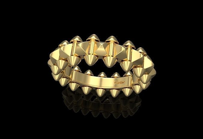 Ring Clash 3D model 3D printable | CGTrader