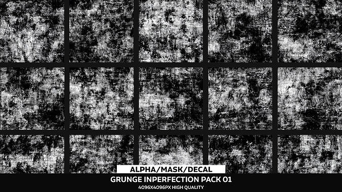Grunge Mask Pack 01 Texture | CGTrader