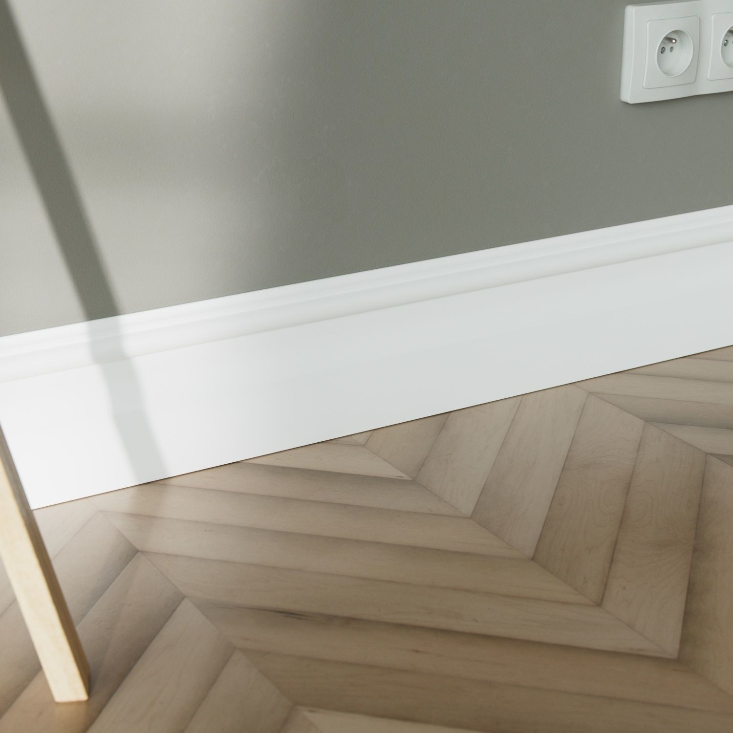 Beaded Baseboard free 3D model | CGTrader