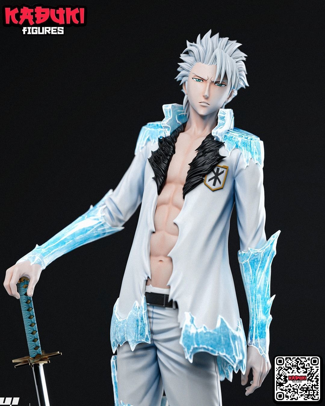 Toshiro Hitsugaya Bleach Bankai 3D model 3D printable | CGTrader