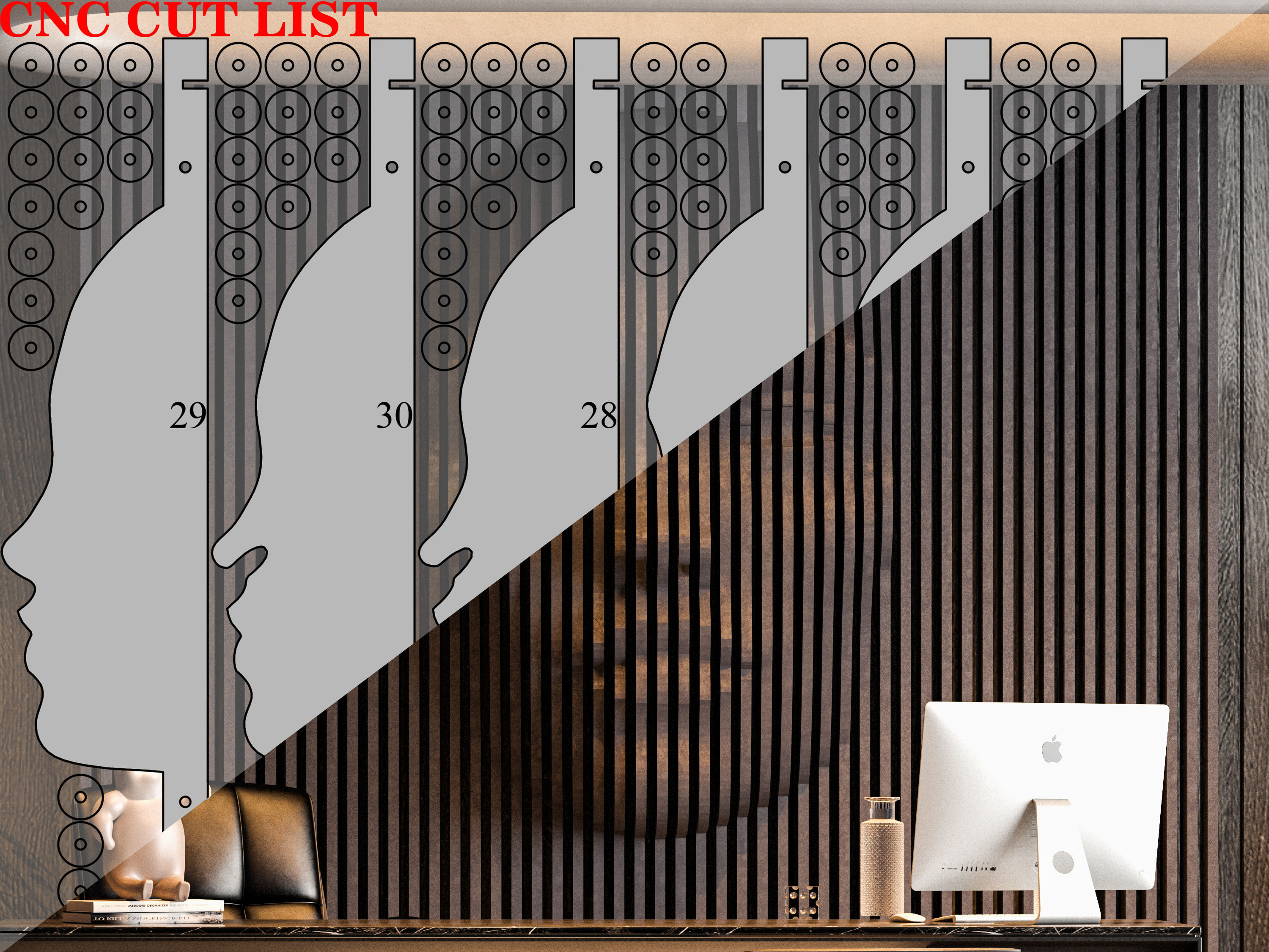 Parametric face 3D model | CGTrader