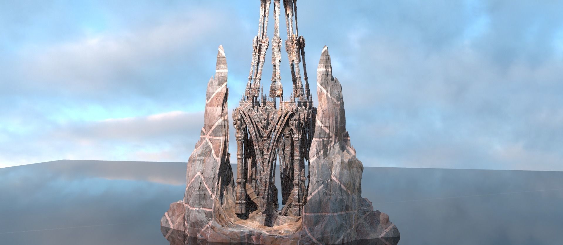 Al Khali Titan Tower 3D model | CGTrader