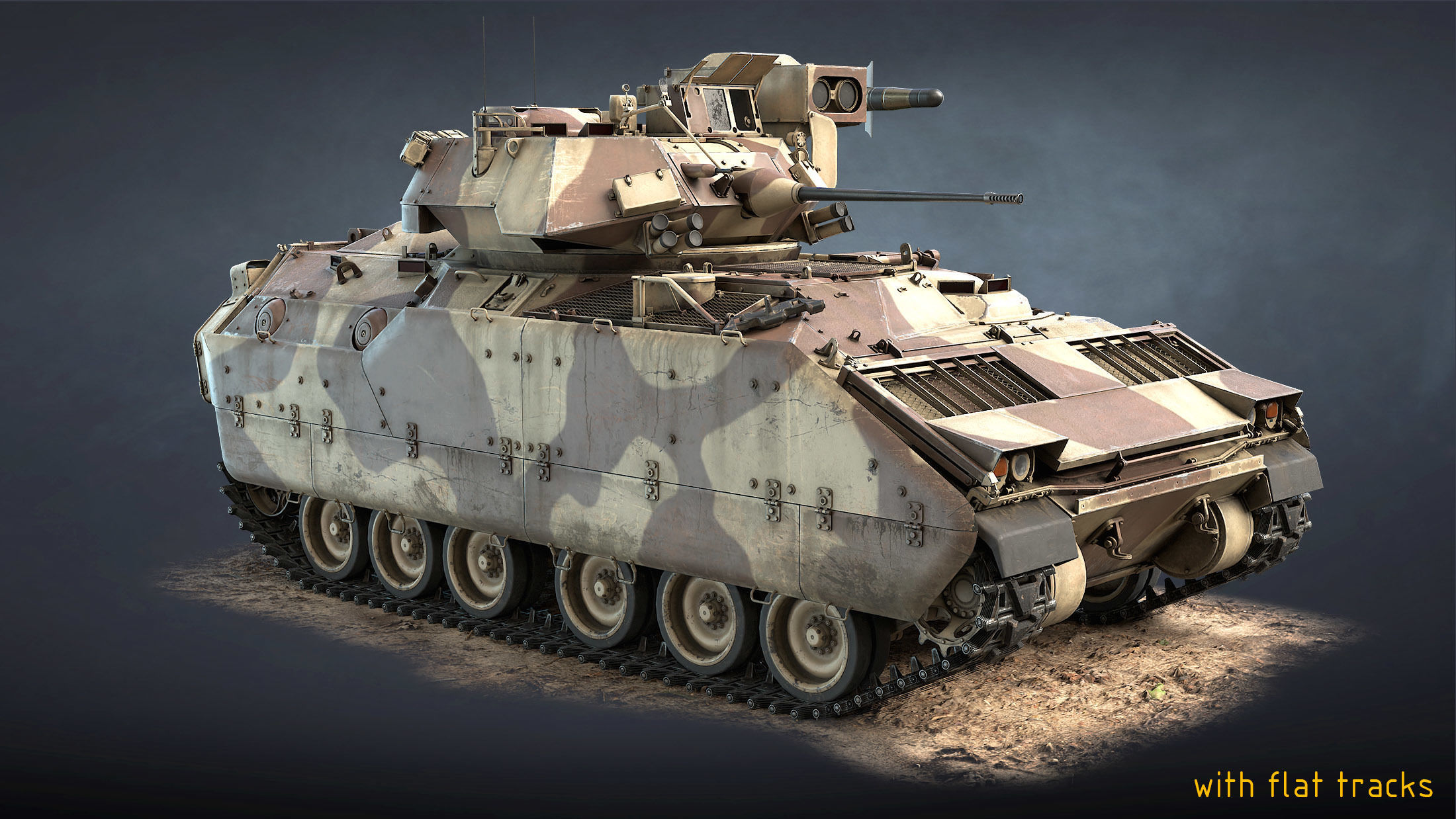 3D model M2 Bradley Game Ready VR / AR / low-poly | CGTrader
