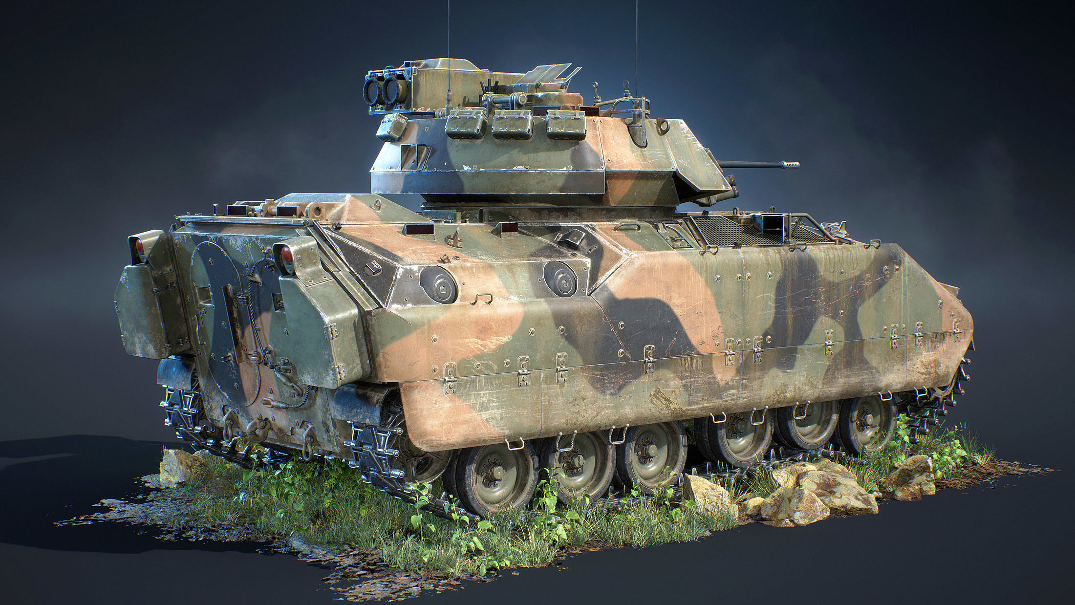 3D model M2 Bradley Game Ready VR / AR / low-poly | CGTrader