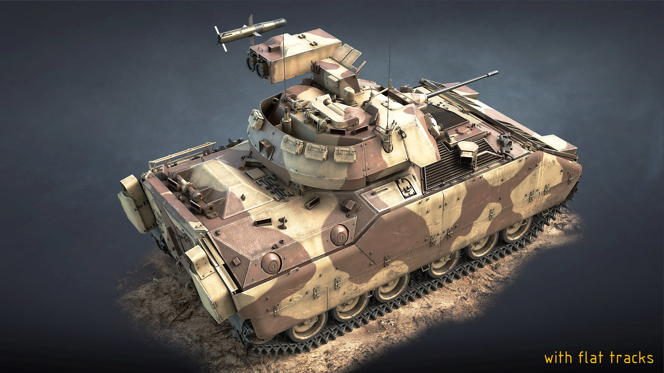 3D model M2 Bradley Game Ready VR / AR / low-poly | CGTrader
