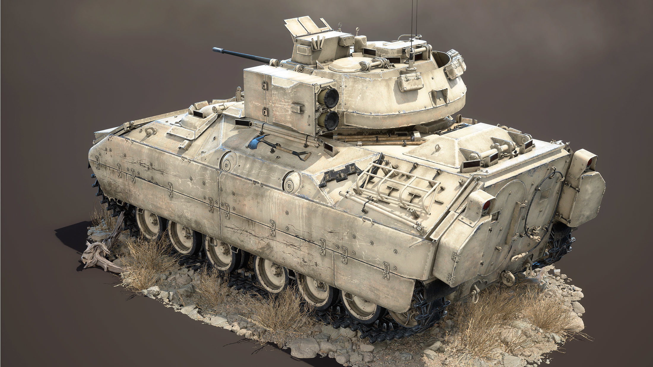3D model M2 Bradley Game Ready VR / AR / low-poly | CGTrader