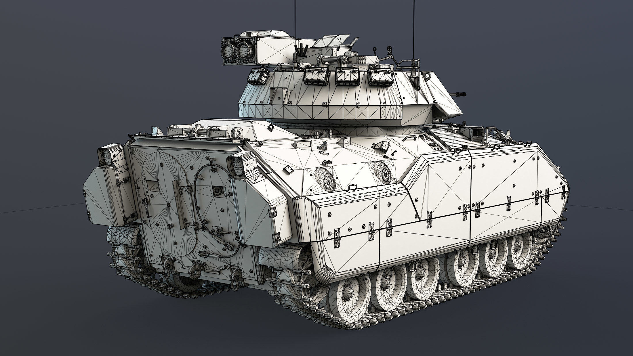 3D model M2 Bradley Game Ready VR / AR / low-poly | CGTrader