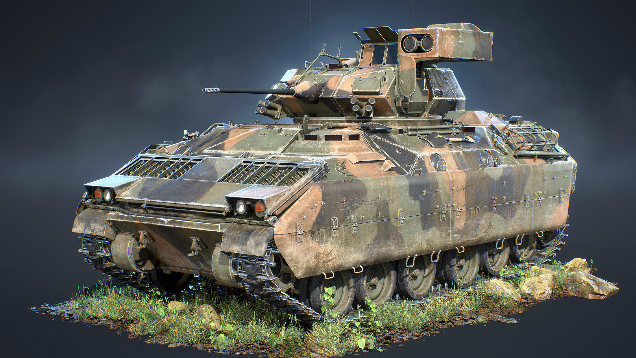 3D model M2 Bradley Game Ready VR / AR / low-poly | CGTrader