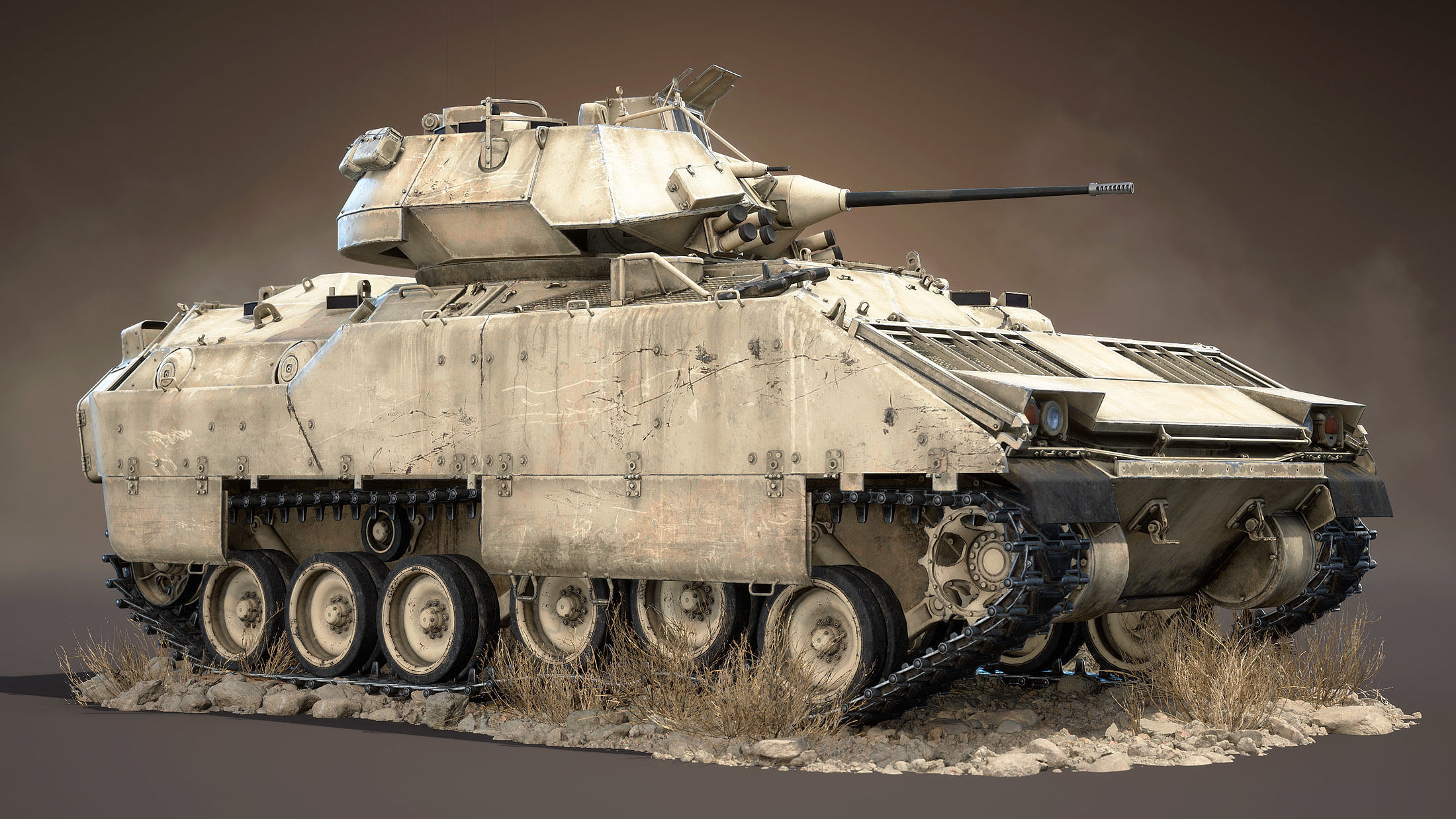 3D model M2 Bradley Game Ready VR / AR / low-poly | CGTrader