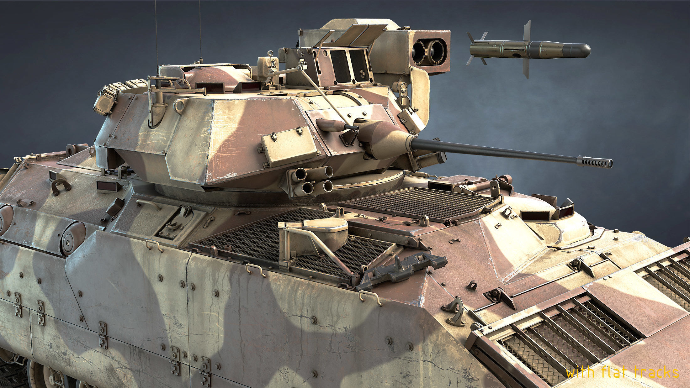 3D model M2 Bradley Game Ready VR / AR / low-poly | CGTrader
