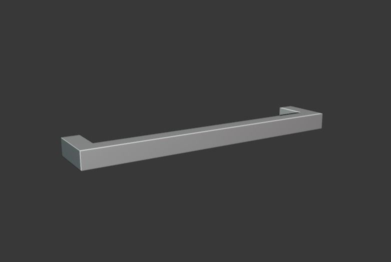 Free 3D Kitchen cabinet handle free VR / AR / low-poly 3D model | CGTrader