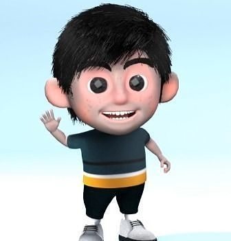 Kuzo Cory free VR / AR / low-poly 3D model rigged | CGTrader