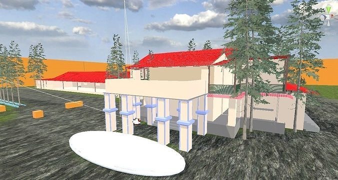 spk college sawantwadi free 3D model | CGTrader