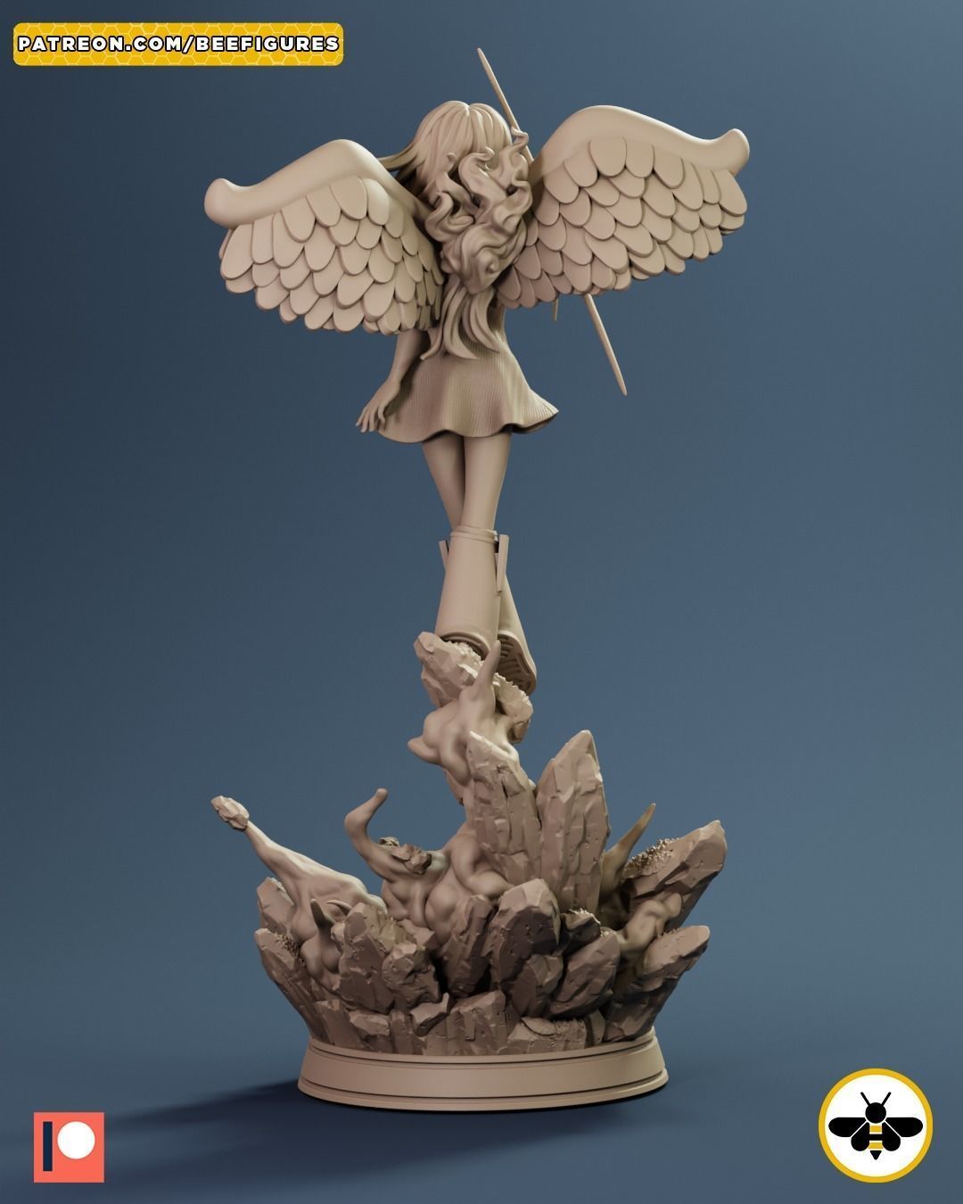 S Snake - Boa Hancock Seraphim - One Piece - FAN ART 3D model 3D ...