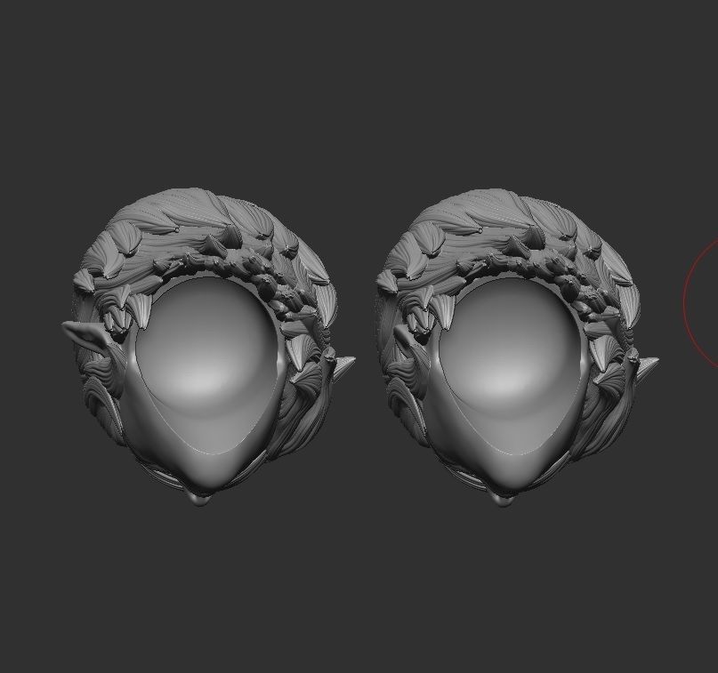 Green Lantern Arisia Rrab Headsculpt for Action Figures 3D model 3D ...