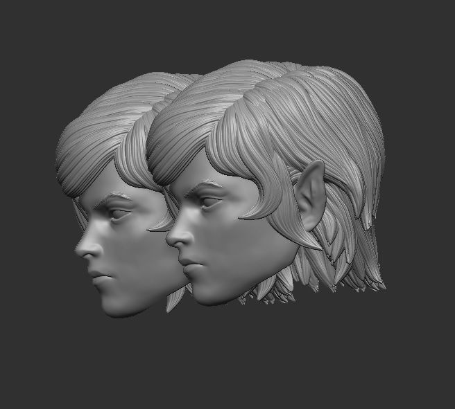 Green Lantern Arisia Rrab Headsculpt for Action Figures 3D model 3D ...