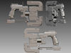Dead Space plasma cutter OBJ STL 3D model 3D printable | CGTrader