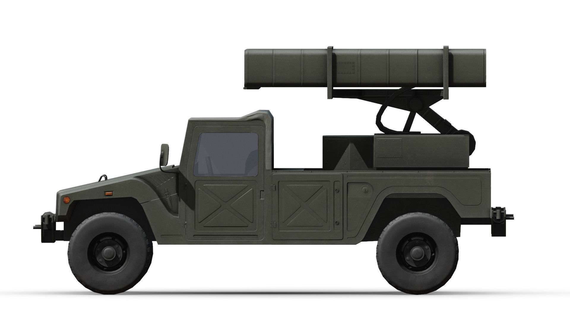 3D model Type 11 Surface-to-Air Missile VR / AR / low-poly | CGTrader