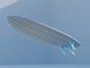 Low-Poly Surfboard Mesh - Free free VR / AR / low-poly 3D model | CGTrader