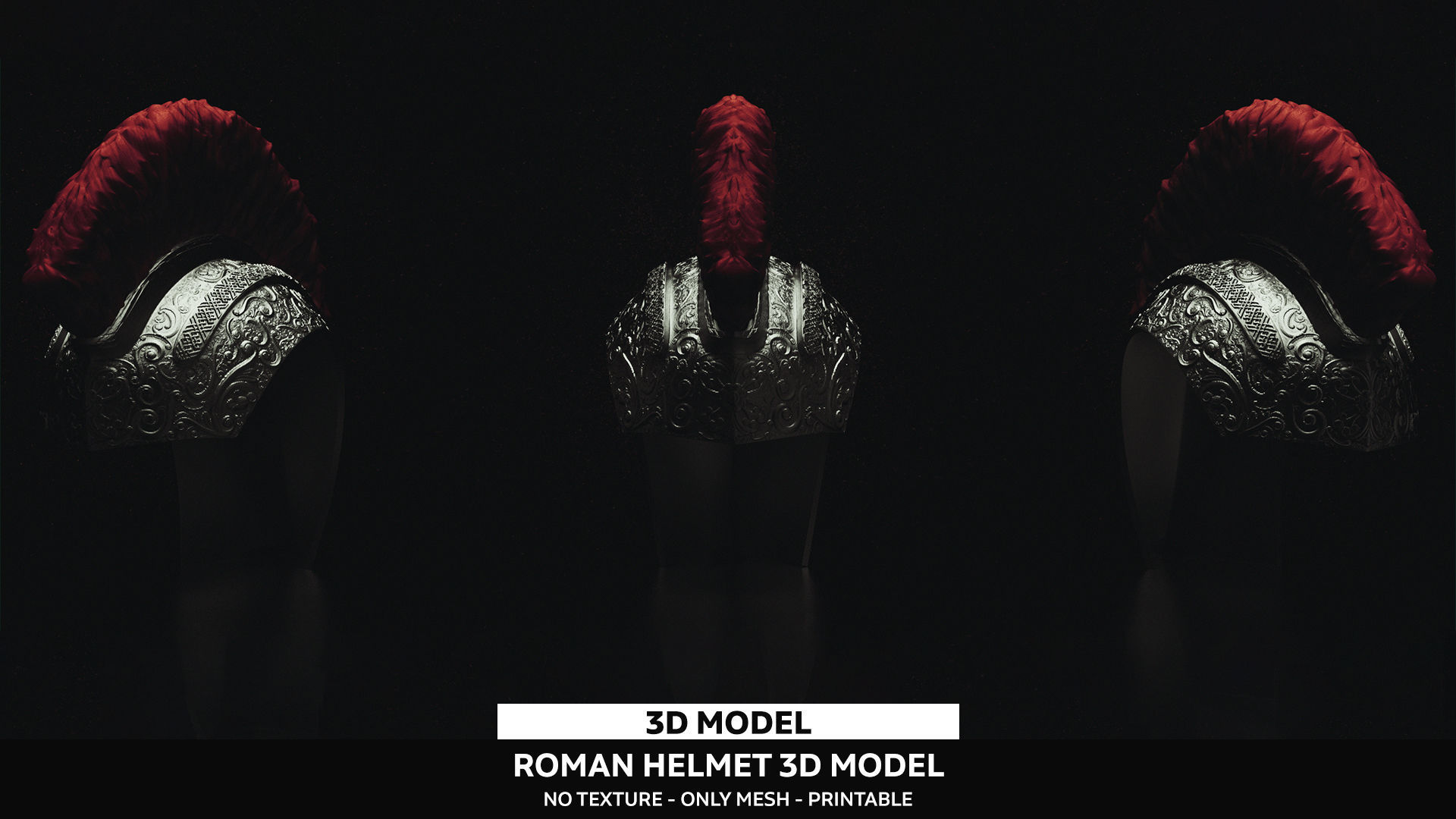 Roman Helmet 3D Model 3D model | CGTrader