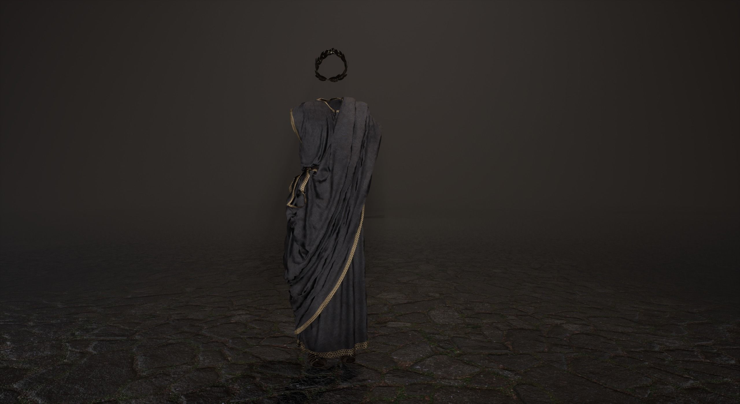 3D model Roman Toga VR / AR / low-poly | CGTrader
