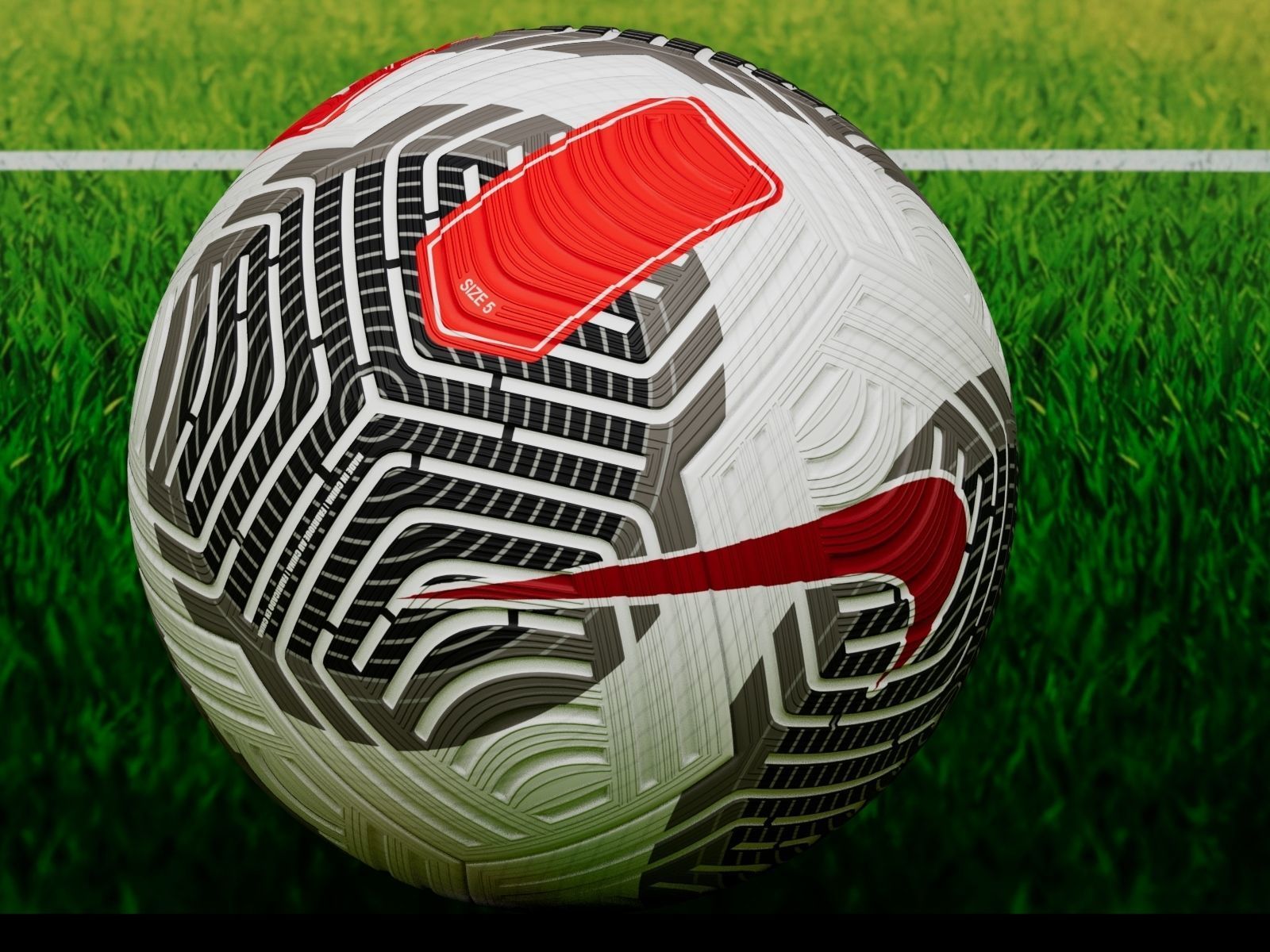 Nike Flight 23 24 soccer ball free 3D model | CGTrader