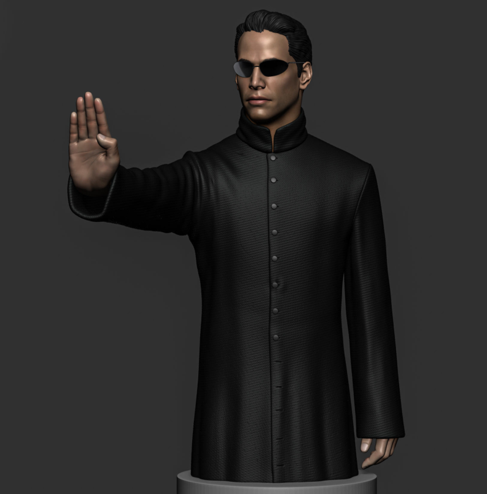 Neo - Matrix 3D model 3D printable | CGTrader