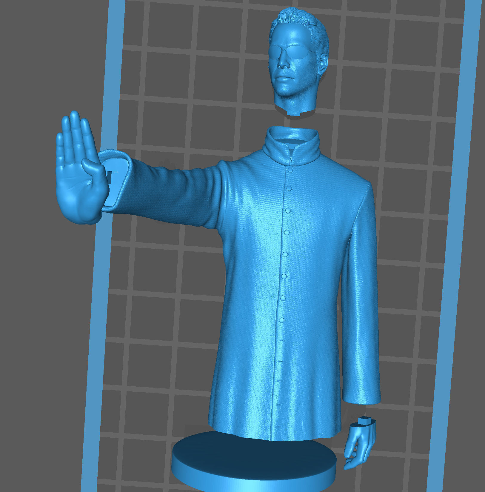 Neo - Matrix 3D model 3D printable | CGTrader