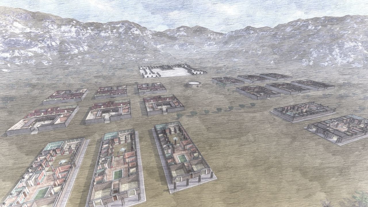 Historic city -Ancient City 3D model rigged | CGTrader