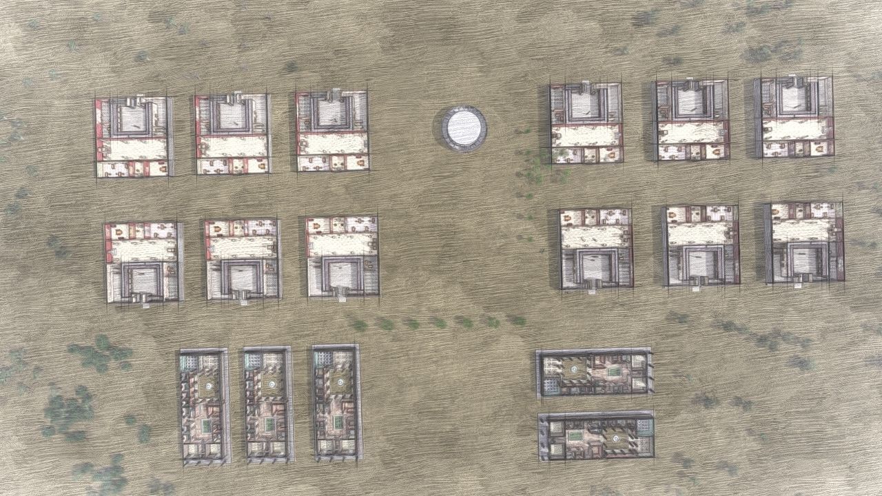 Historic city -Ancient City 3D model rigged | CGTrader