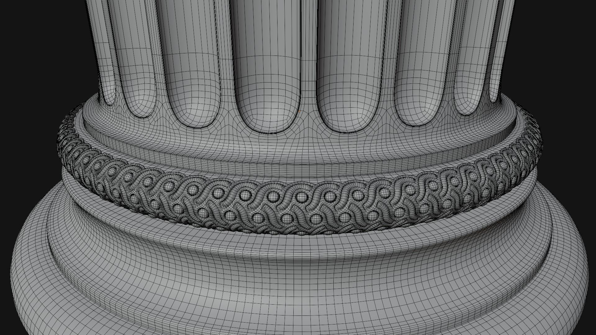 Classical architecture columns 3D model | CGTrader