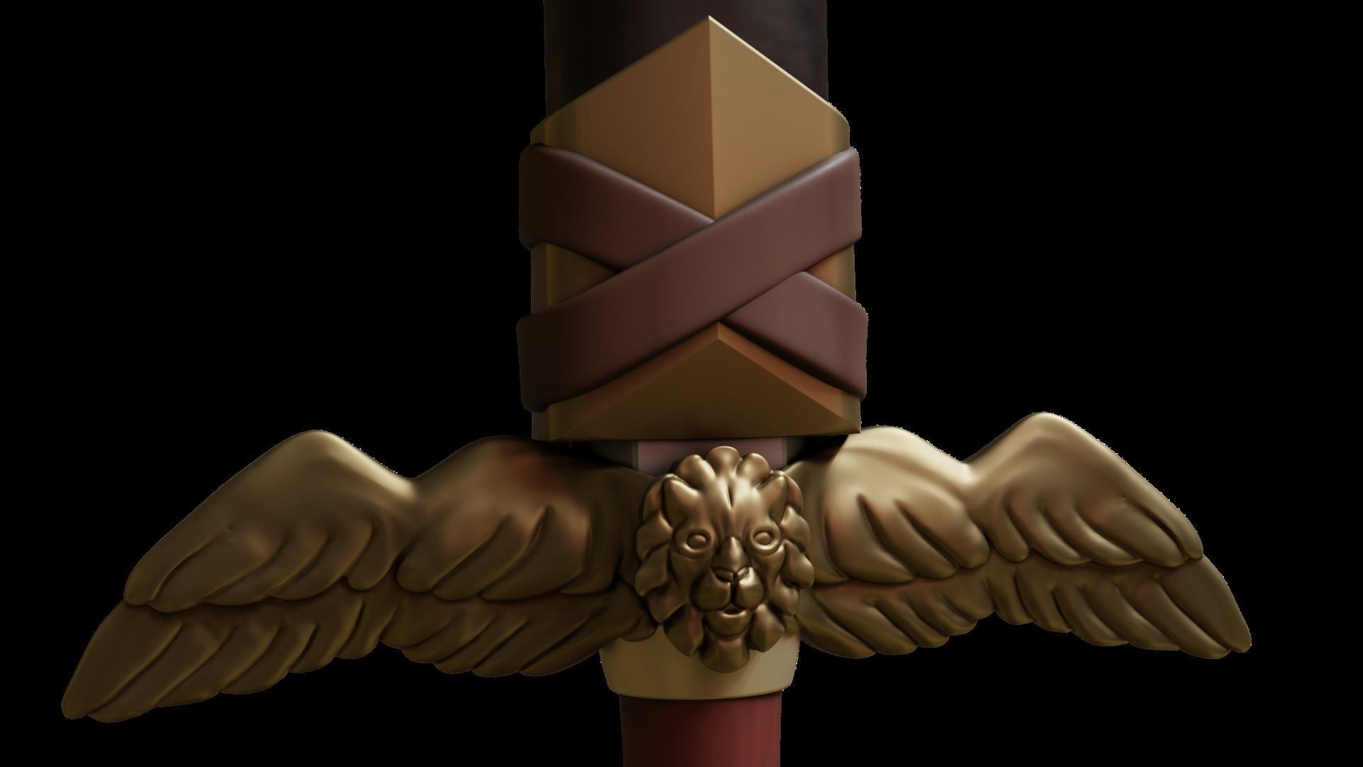 KENSUKE DUNGEON MESHI LAIOS TOUDEN COSPLAY SWORD SECOND DESIGN 3D model ...