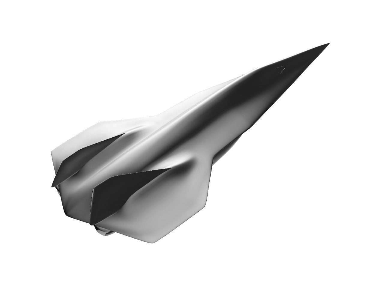 SR-72 Darkstar Son of Blackbird 3D model 3D printable | CGTrader